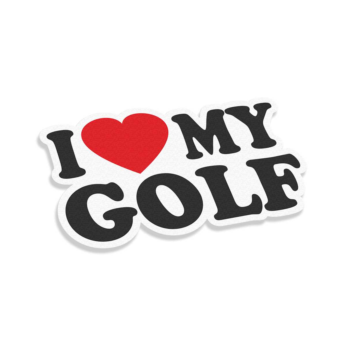 I Love My Golf | Stickers