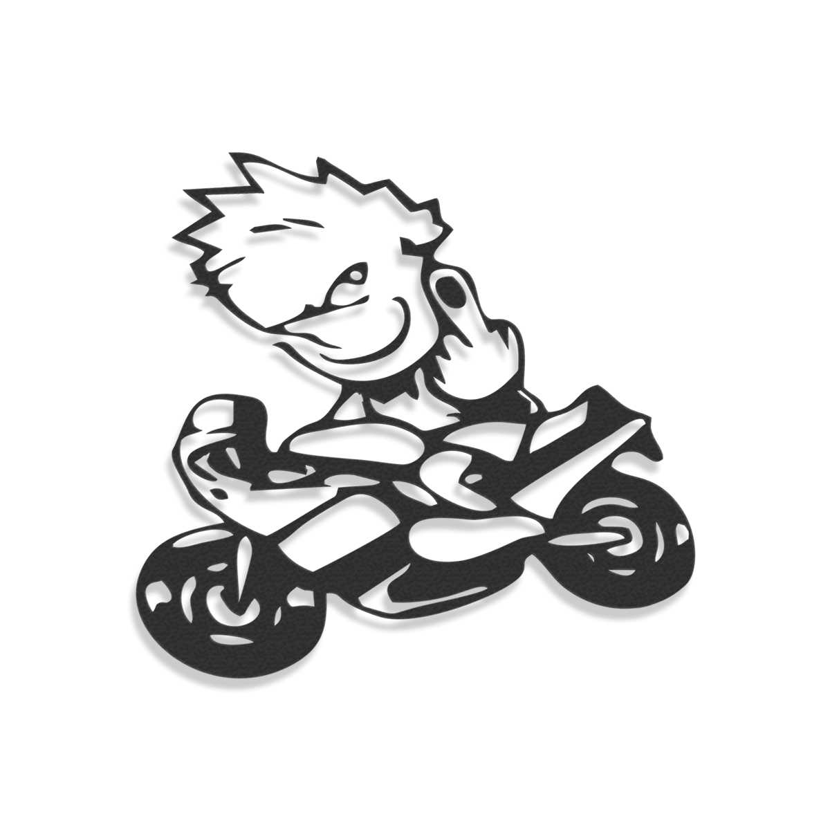 Calvin On Bike | Stickers