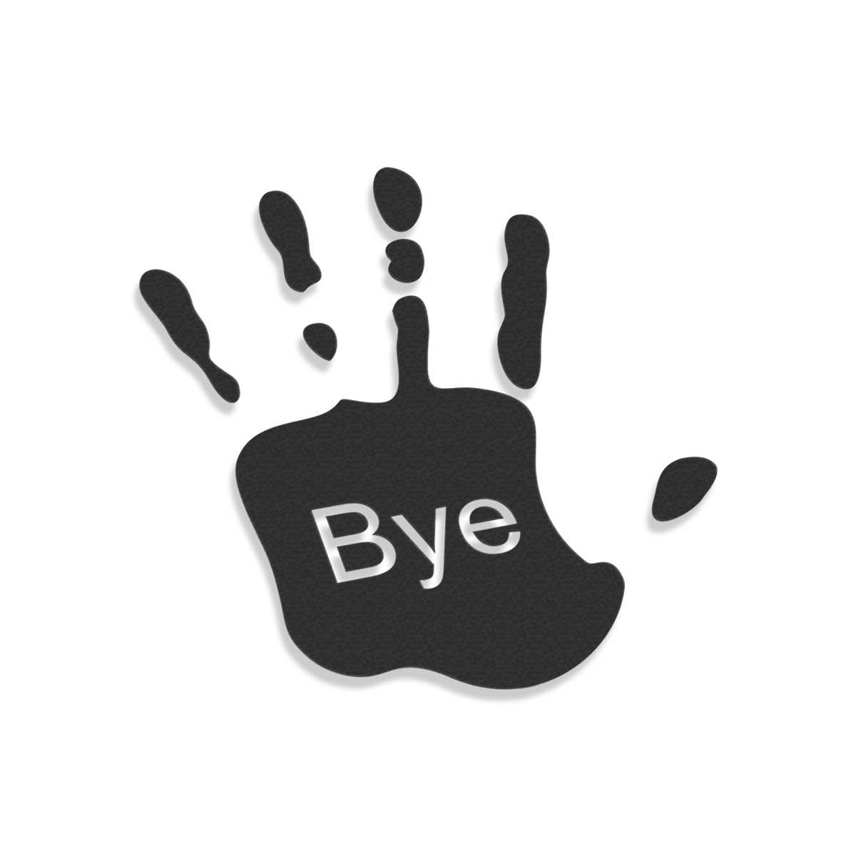 Bye Hand | Stickers