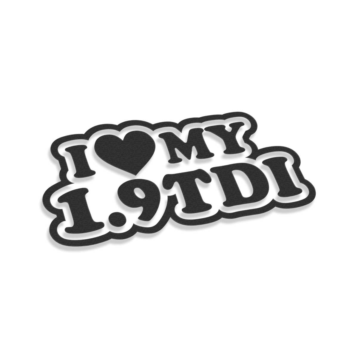 I Love My 1.9 TDI | Stickers