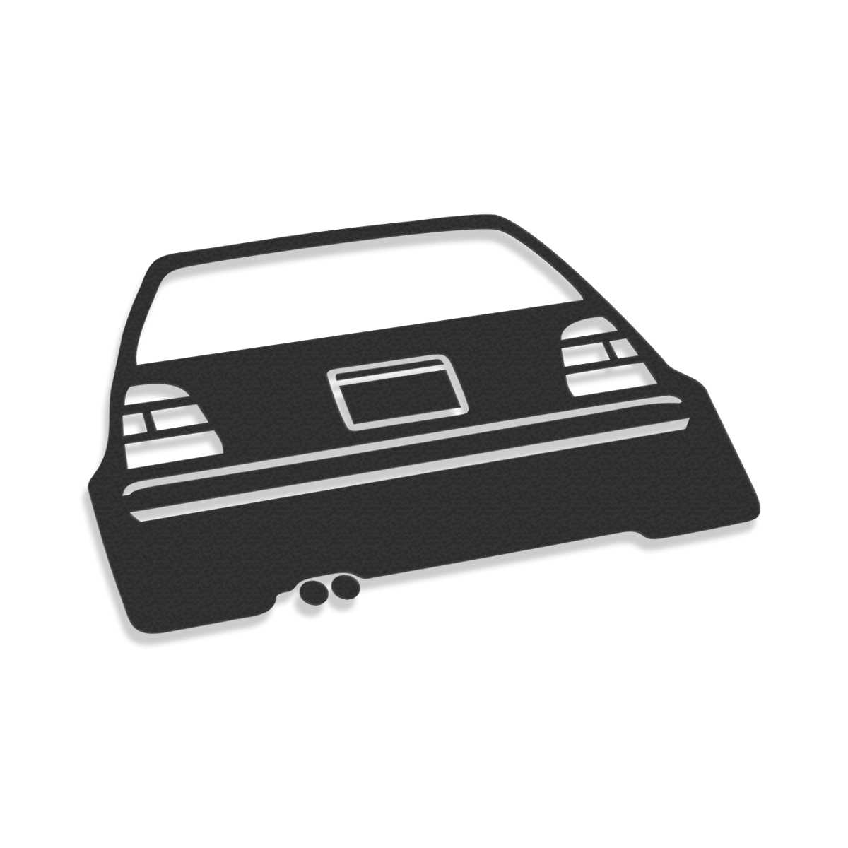 Volkswagen Golf 3 Rear USA | Stickers