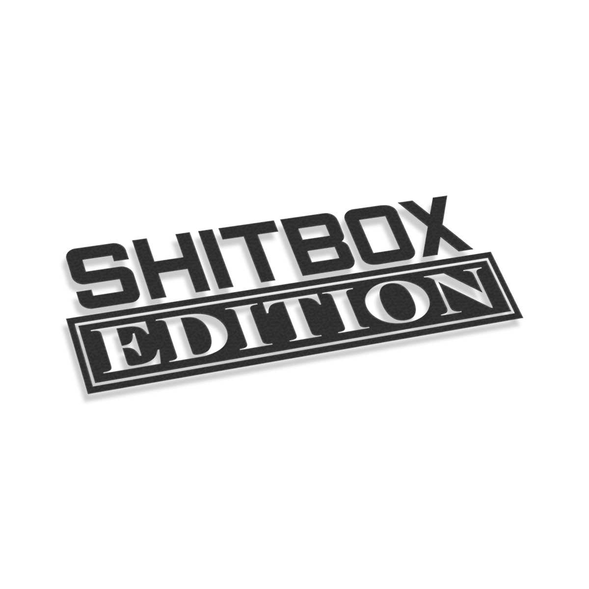 Shit Box Edition | Stickers