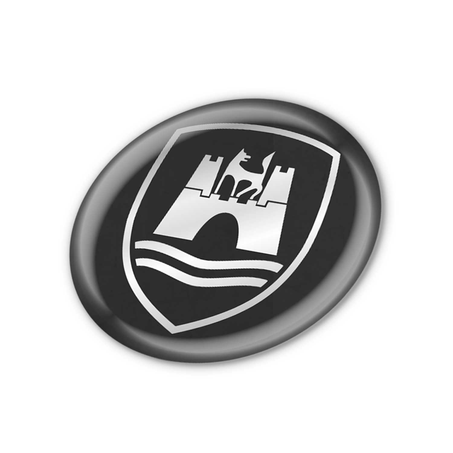 Wolfsburg 40mm X 40mm | 3D Stickers