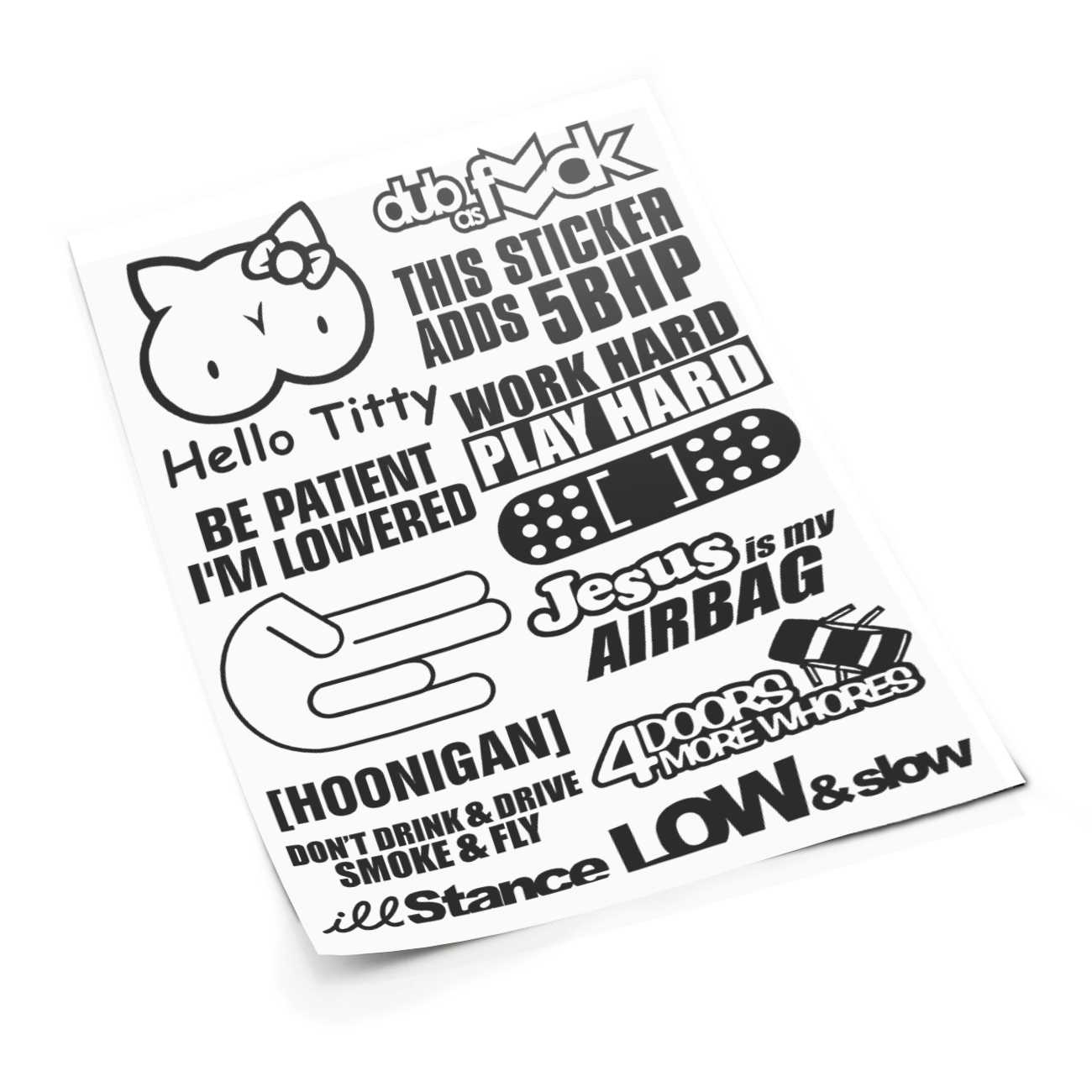 Sticker set V10 S | Sets of stickers