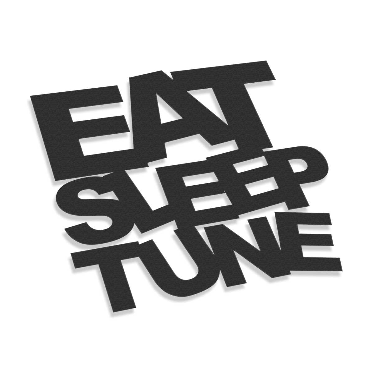 Eat Sleep Tune | Stickers