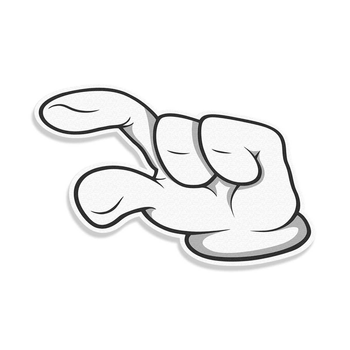 Little Bit Fingers | Stickers