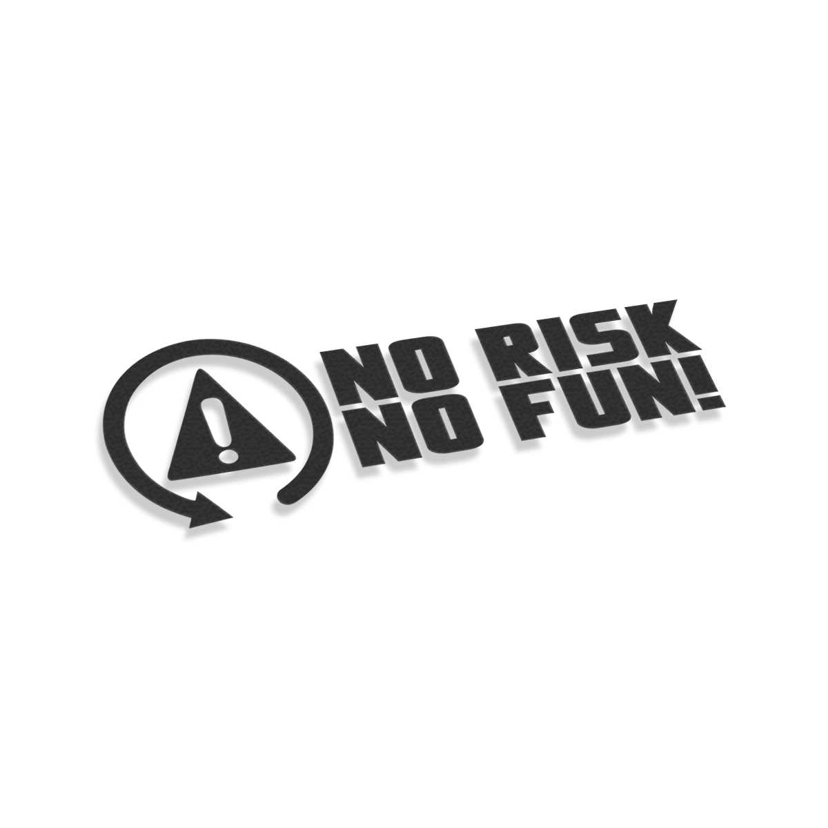 No Risk No Fun | Stickers