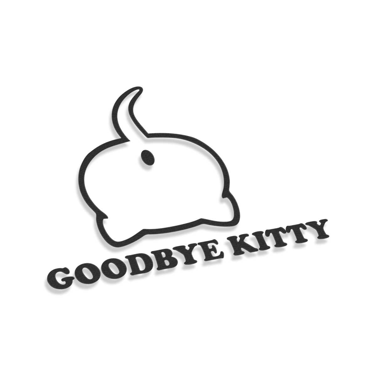 Goodbye Kitty | Stickers