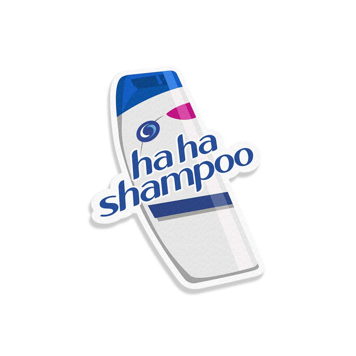 Ha Ha Shampoo V2 | Stickers