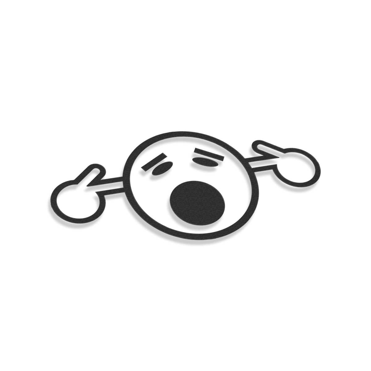 Too Loud Face | Stickers