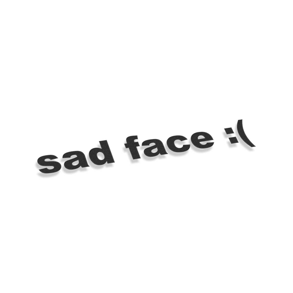 Sad Face | Stickers